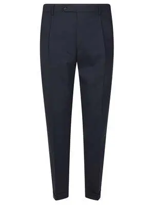 BERWICH Relaxed Fit Trousers - Blu