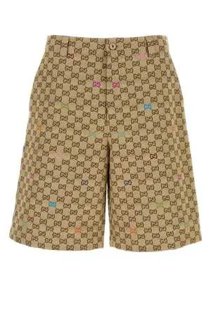 Gucci Multicolor Fil Coupé Bermuda Shorts