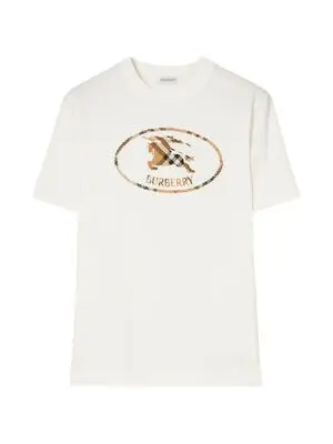 Burberry Big T-shirt - Chalk