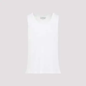 Studio Nicholson Razim Ribbed Vest - White