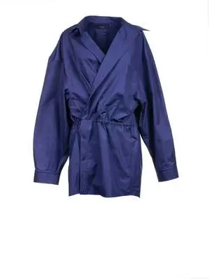 Balenciaga Shirt Mini Dress - Blue