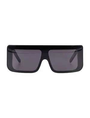 Rick Owens Documenta Sunglasses - Black