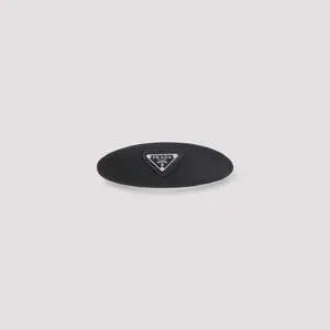 Prada Re-nylon Hair Clip - Black
