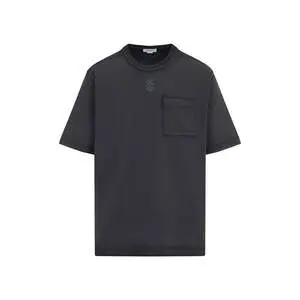 Alexander McQueen Classic Graphic Tee For Ss25 Collection - Black