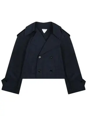 Bottega Veneta Chic Trench Coat For Spring/summer 2025 - Blue