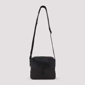 Saint Laurent Cube Nappa Leather Shoulder Bag - Black