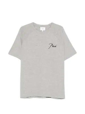 Rhude Classic Raglan Tee For - Heathergre
