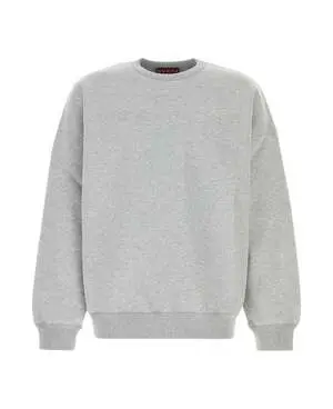 Gucci Oversized Cotton Blend Sweatshirt - Grey