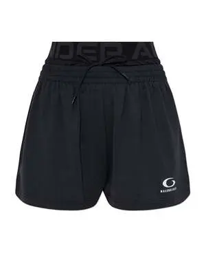 Balenciaga Polyester Blend Running Shorts - Black