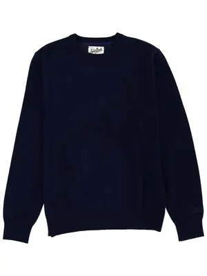 MC2 SAINT BARTH Stylish Wool Blend Sweater - Blue