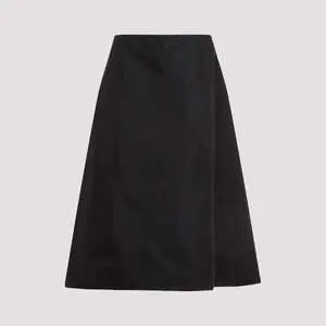 Marni Polyamide Midi Skirt - Black