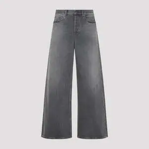 GOLDEN GOOSE Wide-leg Jeans - Grey