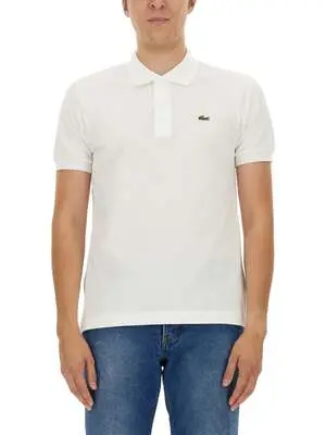 Lacoste Lacoste Classic Slim Fit Polo Shirt White