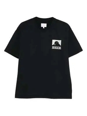 Rhude Moonlight Paintck Tee A Must-have For - Vintwhitbl