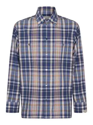GOLDEN GOOSE Classic Collar Checkered Shirt - Multicolor