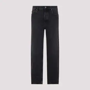 Saint Laurent Mick Long Jeans In Westwood Denim - Black