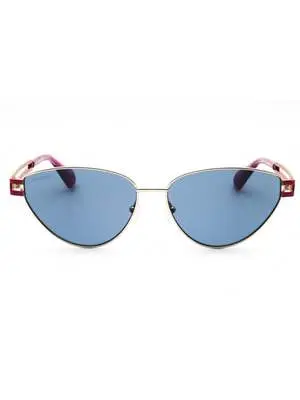 Max & Co. Cat Eye Sunglasses - Gold / Blue