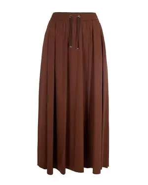Herno Chic Mini Skirt For - Cuoio