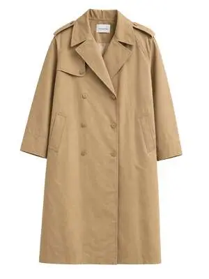 THE FRANKIE SHOP Cotton Trench Coat