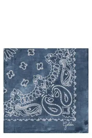 GOLDEN GOOSE Paisley Printed Scarf