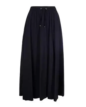 Herno HERNO Maxi Skirt With Drawstring Waist Nero