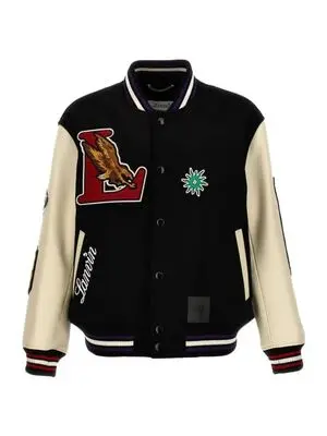 LANVIN Varsitand Mini Jacket - Black