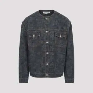 LANVIN Buttoned Denim Jacket - Blue