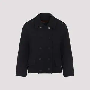 Gucci Wool-blend Bouclé Jacket - Black