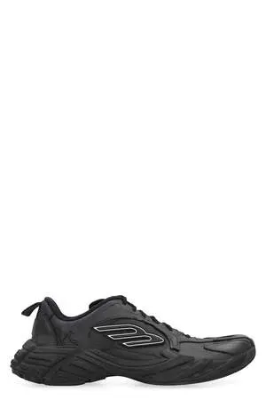 Balenciaga Monday" Lace-up Sneakers - Black