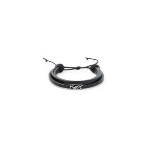 Saint Laurent Cassandre Mini Bracelet - Black