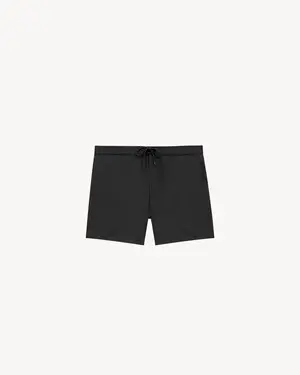 Saint Laurent Polyamide Swim Shorts - Black