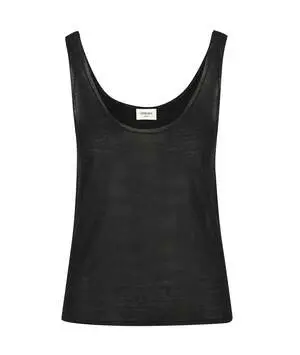 Saint Laurent Tank Top - Black