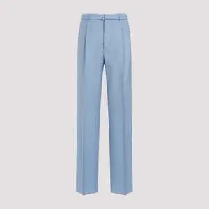 LANVIN Wide-leg Trousers - Blue