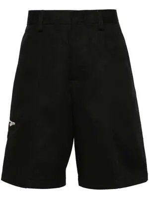 LANVIN Classic Chino Mini Shorts For - Black