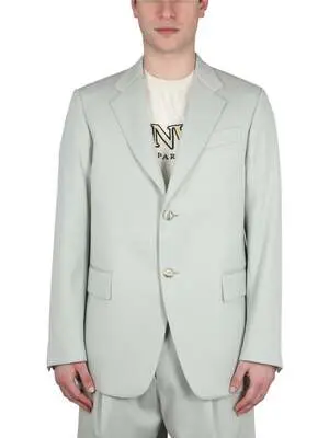 LANVIN Single-breasted Boxy Jacket With Notched Lapels