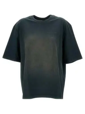GOLDEN GOOSE Dyed Oversized T-shirt For - Black