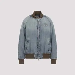 Miu Miu Denim Blouson Jacket