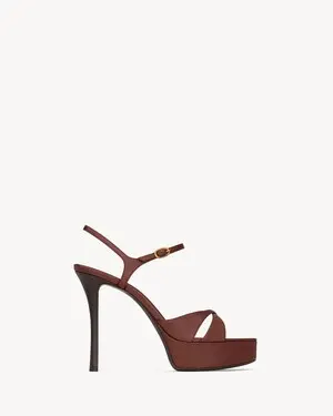 Saint Laurent 85 Mini" Platform Sandals