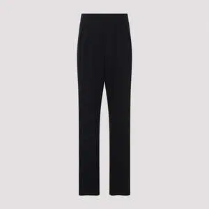 Giorgio Armani Silk Cady Trousers With Pleats