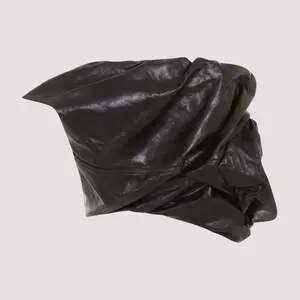 Rick Owens Draper Bustier Calf Leather Top
