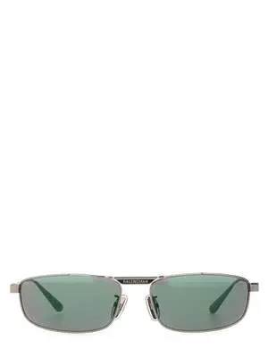 Balenciaga Rectangle Frame Sunglasses - Grey