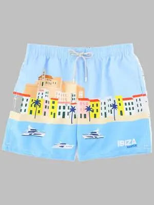 MC2 SAINT BARTH Printed Swim Trunks - Multicolour