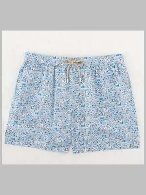 MC2 SAINT BARTH Printed Swim Trunks - Multicolour