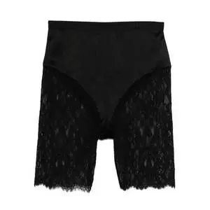 Alexander McQueen Chic Mini Shorts With Back Zip Closure - Black