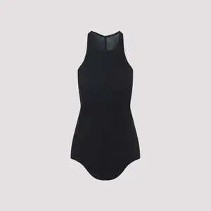 Rick Owens Basic Rib Tank - Black