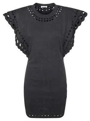 Isabel Marant Étoile Mini Dress For Seasonal Essential - Nero