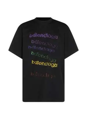 Balenciaga Oversized T-shirt - Black