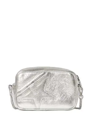 GOLDEN GOOSE Mini Star Cross Body Handbag - Silver