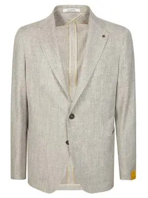 Tagliatore Single-breasted Herringbone Blazer
