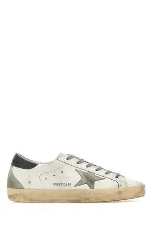 GOLDEN GOOSE Superstar Leather Sneakers - Grey